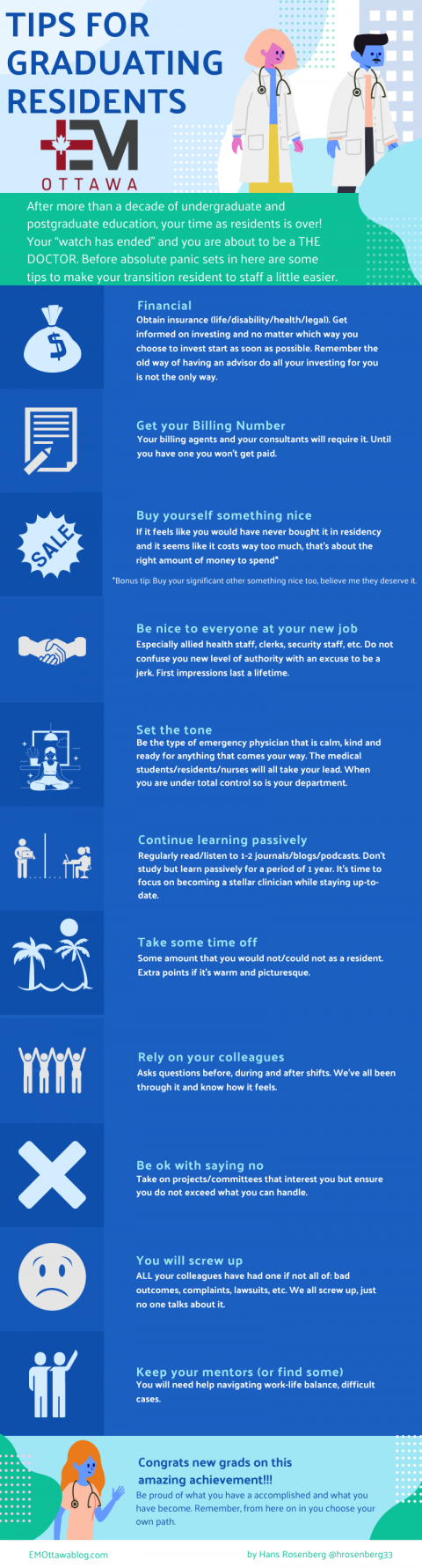 Tips for Graduating Residents - EMOttawa Blog