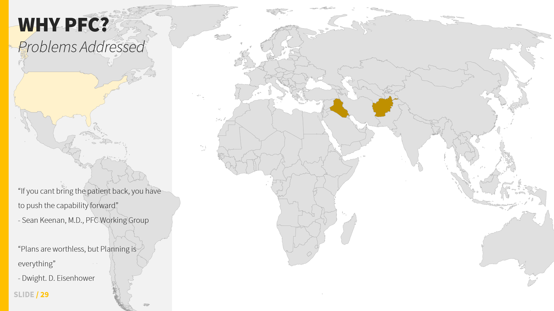 Prolonged Field Care: Lessons from the Battlefield to the home front ...