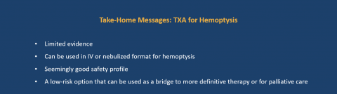 Tick. Tock. It's Time For a TXA Update - EMOttawa Blog